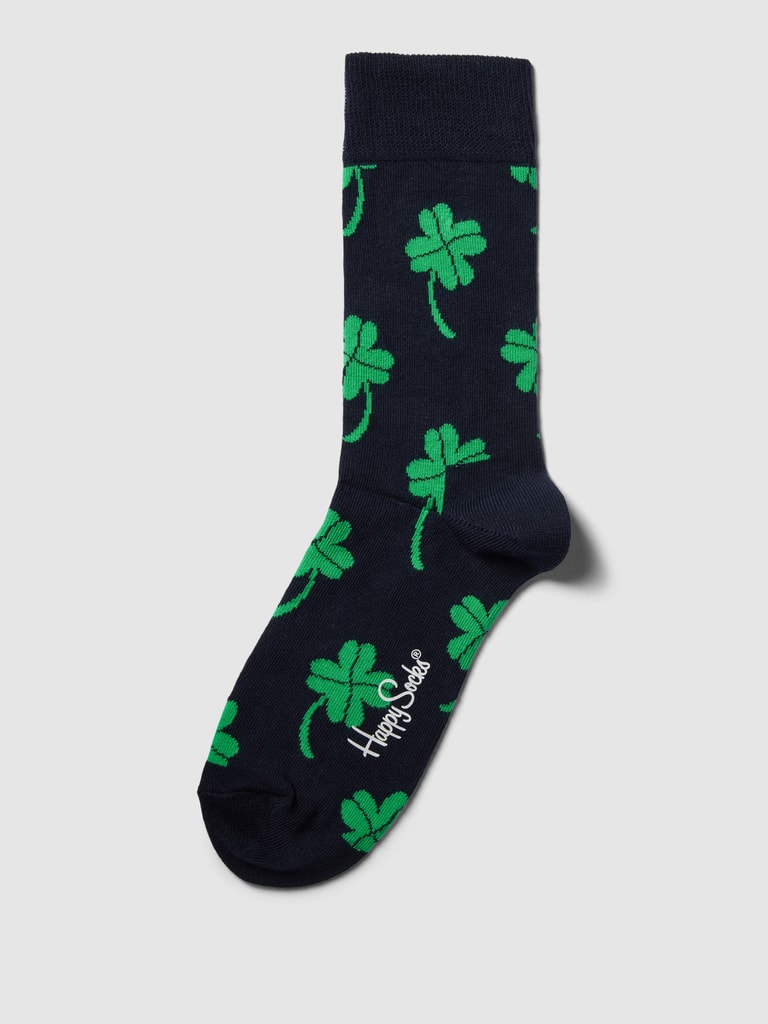 Happy Socks Socken mit Allover-Muster Modell 'Big Luck' (marine) online ...