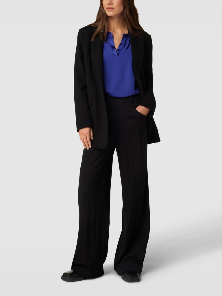 comma Shirt met 3/4-mouwen, model 'November' in lila online kopen | P&C