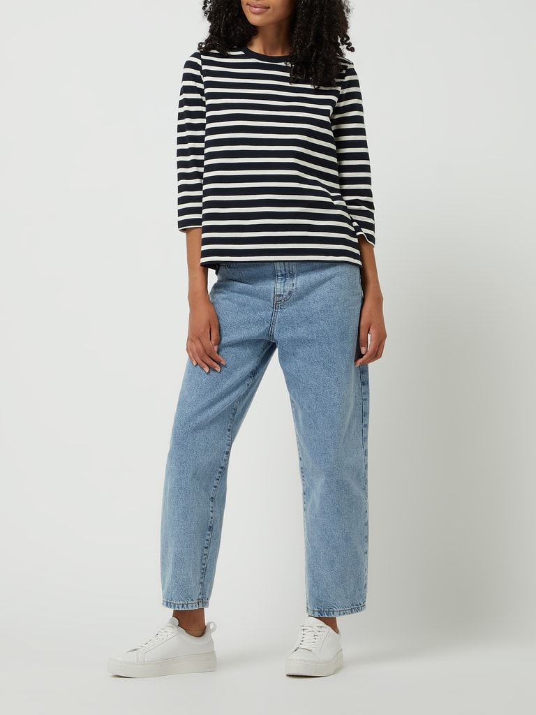 Redgreen Shirt mit 3/4-Arm Modell 'Claudine' (marine) online kaufen