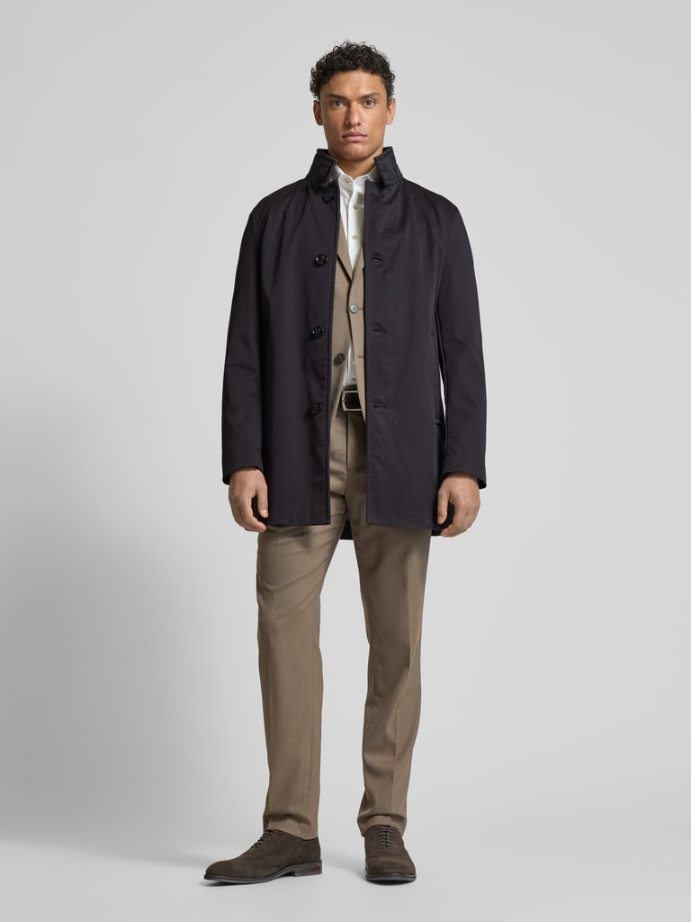 Strellson Lange jas met opstaande kraag, model 'FINCHLEY' in ...