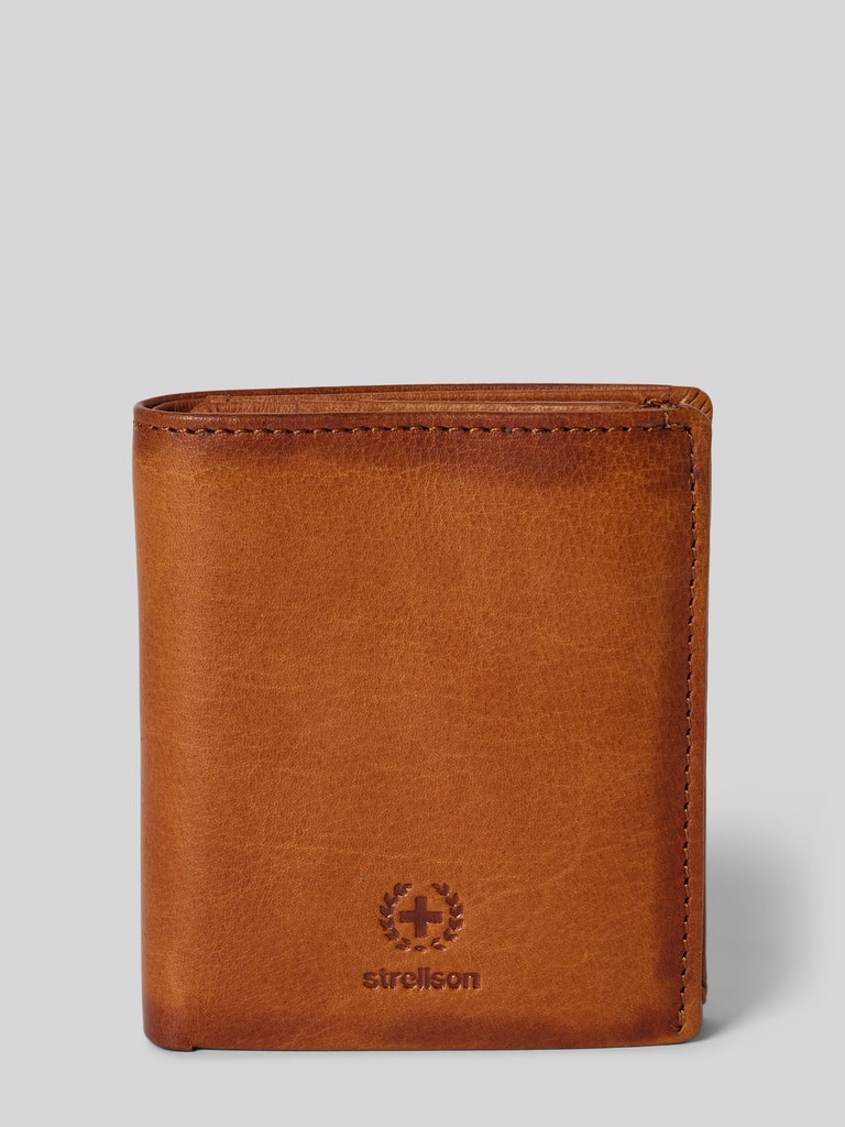 Strellson Portemonnaie aus Leder Modell 'reno' (cognac) online kaufen