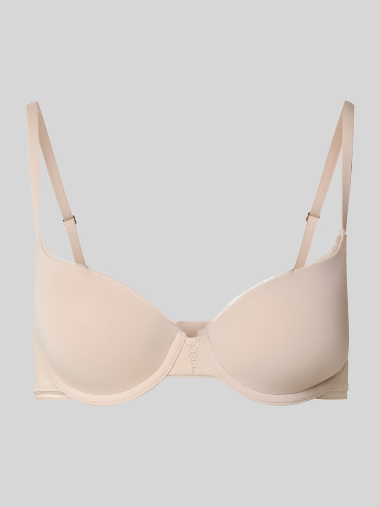 BOSS Beha met voorgevormde cup, model 'DEMI_B.PURE' in beige online ...