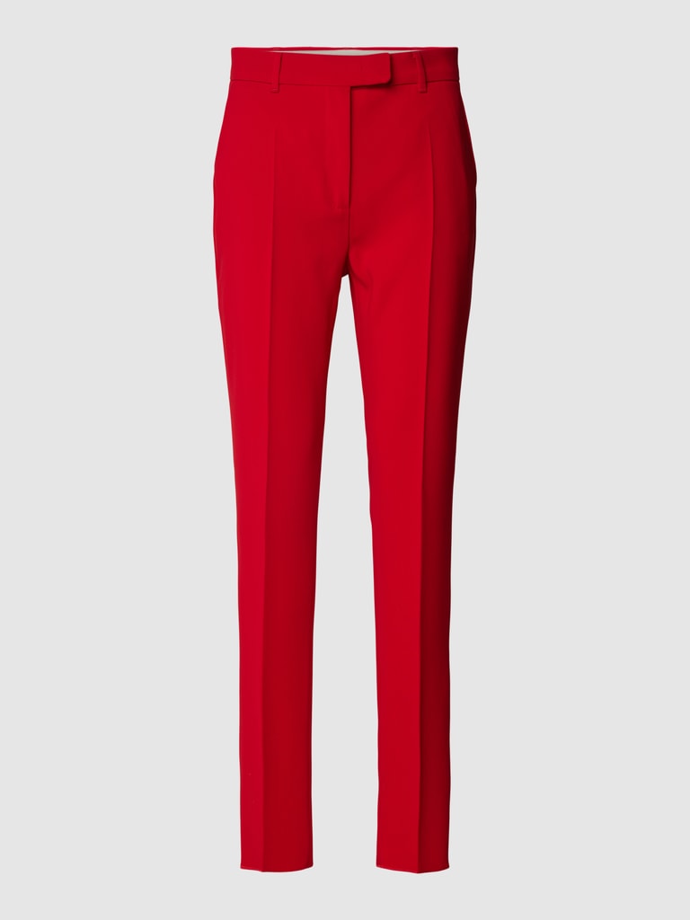 Max Mara Studio Anzughose mit Bügelfalten Modell 'JERTA' (rot) online ...