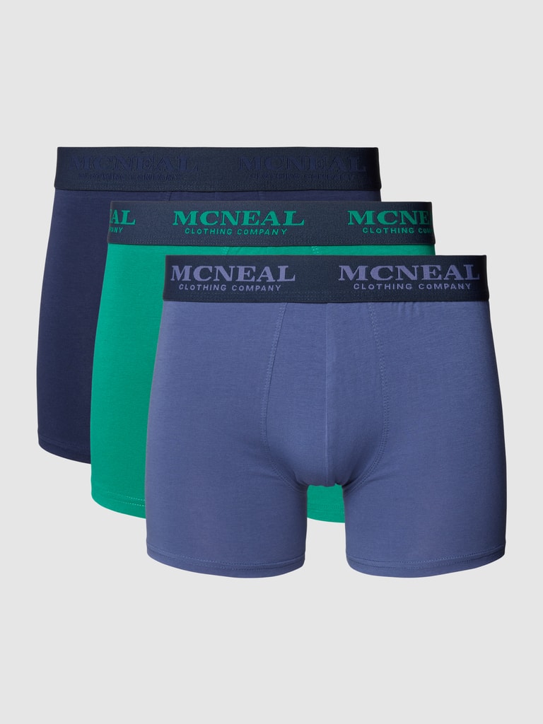 MCNEAL Boxershorts mit elastischem Bund im 3er-Pack (rauchblau) online kaufen
