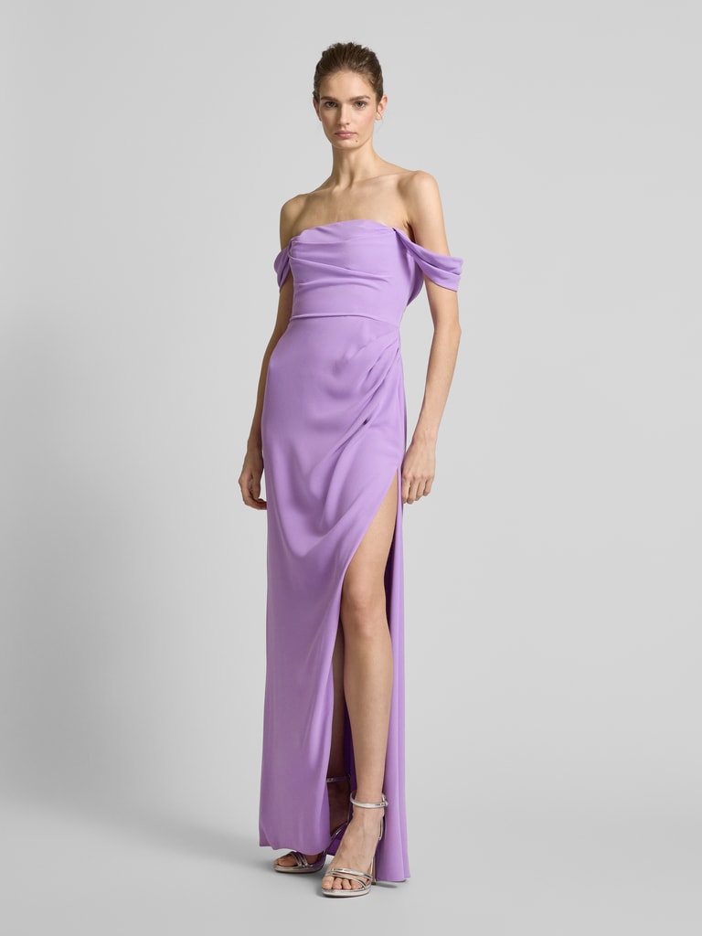 Kup online Vera Wang Bride Sukienka wieczorowa z plisami model ‘BORIE ...