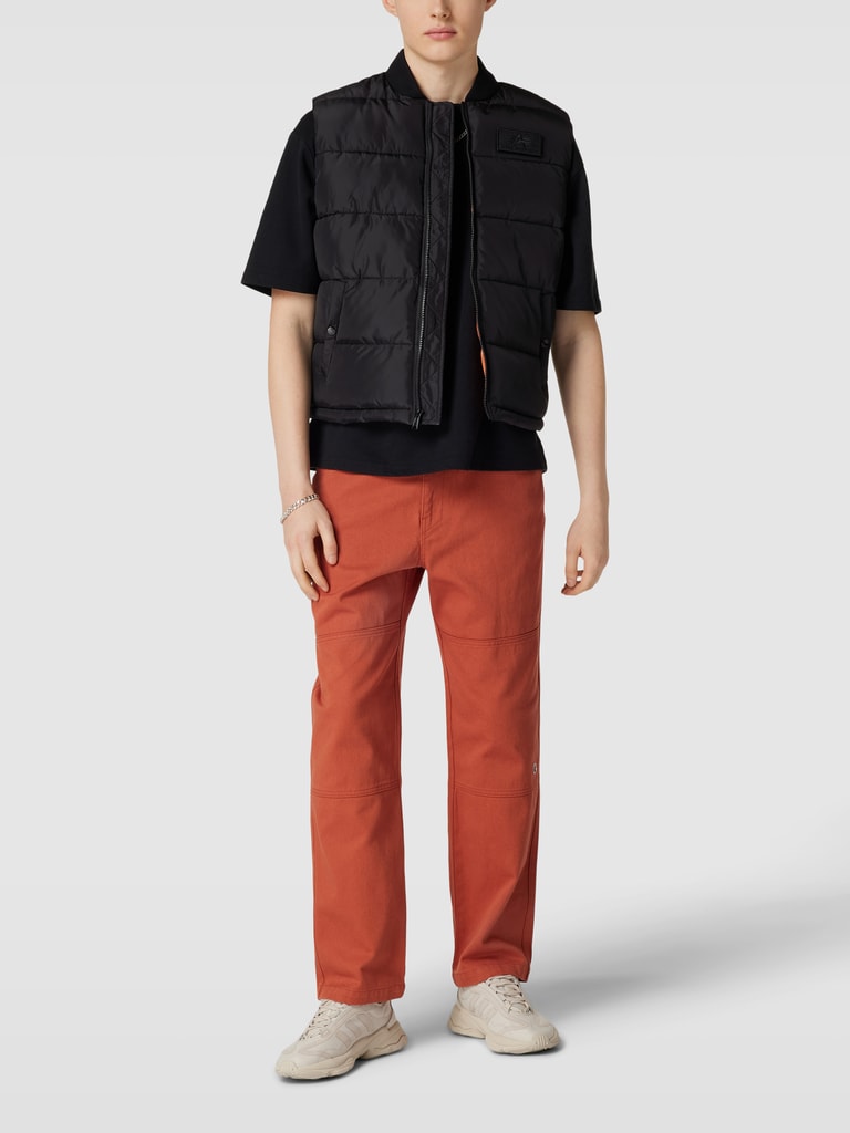 Alpha Industries Steppweste mit Label-Detail (black) online kaufen