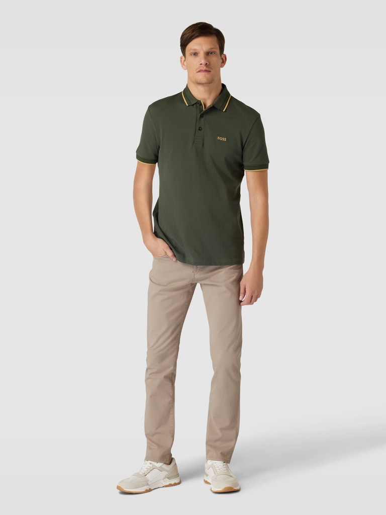 BOSS Slim Fit Jeans im 5-Pocket-Design Modell 'Delaware' (beige) online ...