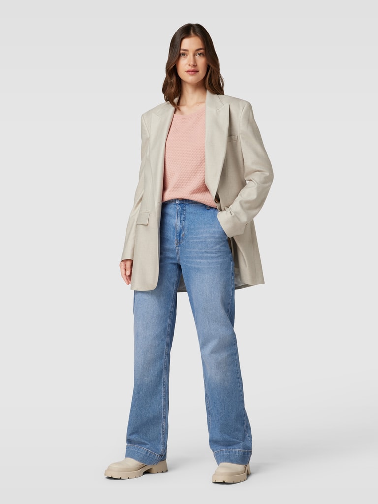 Vero Moda Strickpullover mit Rundhalsausschnitt Modell 'CARE' (hellrosa) online kaufen