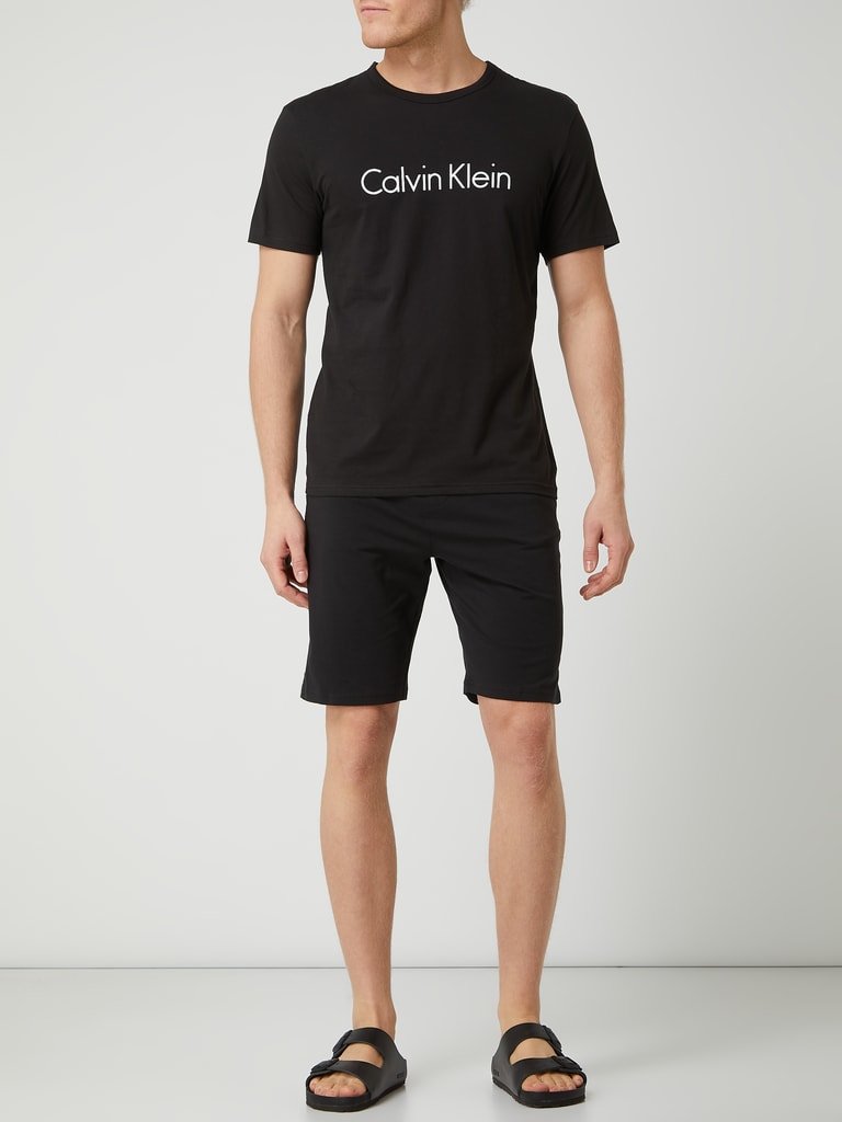 Calvin Klein Underwear Pyjamashorts mit elastischem Logo-Bund (black ...