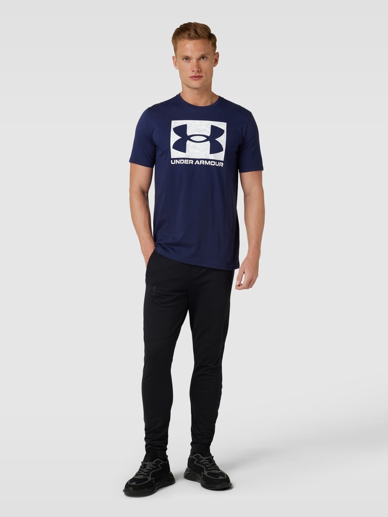 Under Armour T-Shirt mit Label-Print Modell 'ABC CAMO BOXED LOGO ...