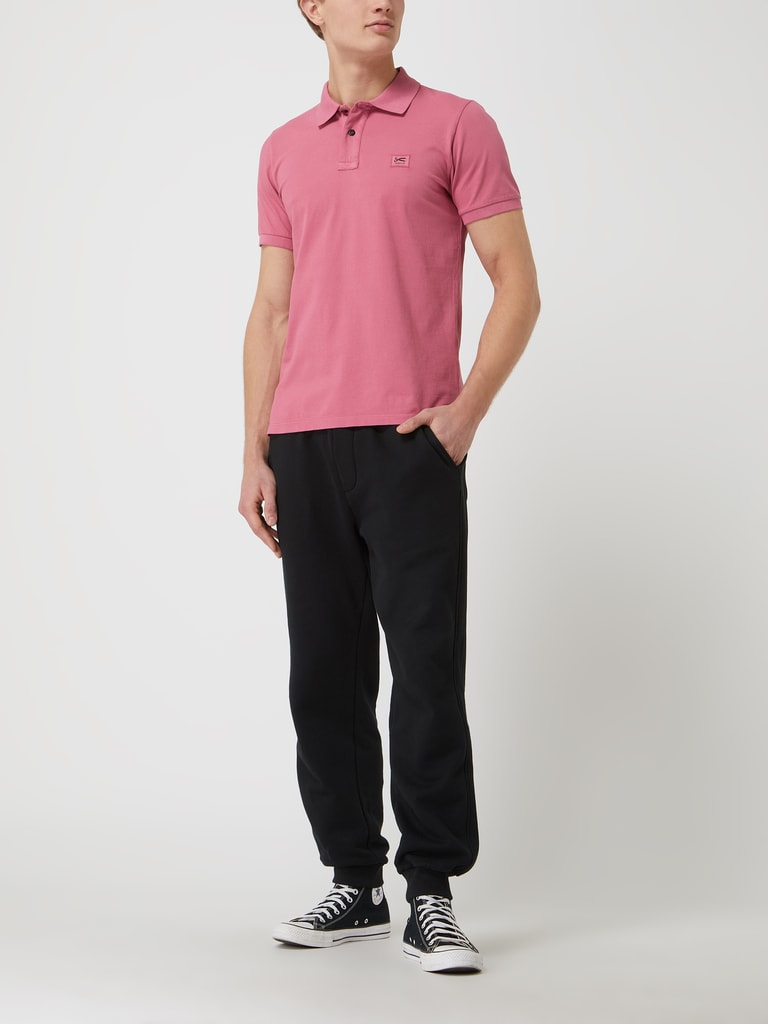 DENHAM Poloshirt met stretch, model 'Regency' in rosé online kopen | P&C