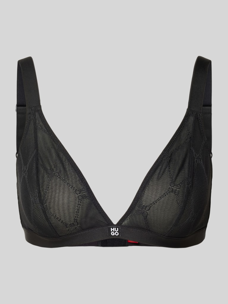 HUGO BH mit Label-Detail (black) online kaufen