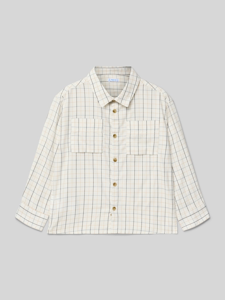 Mayoral Hemd mit Knopfleiste (offwhite) online kaufen