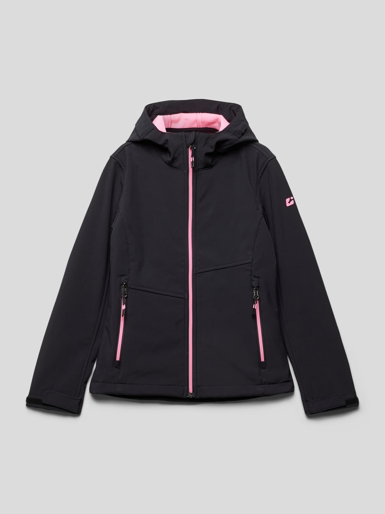 Kup online Killtec Kurtka softshell z detalem z logo (czarny)