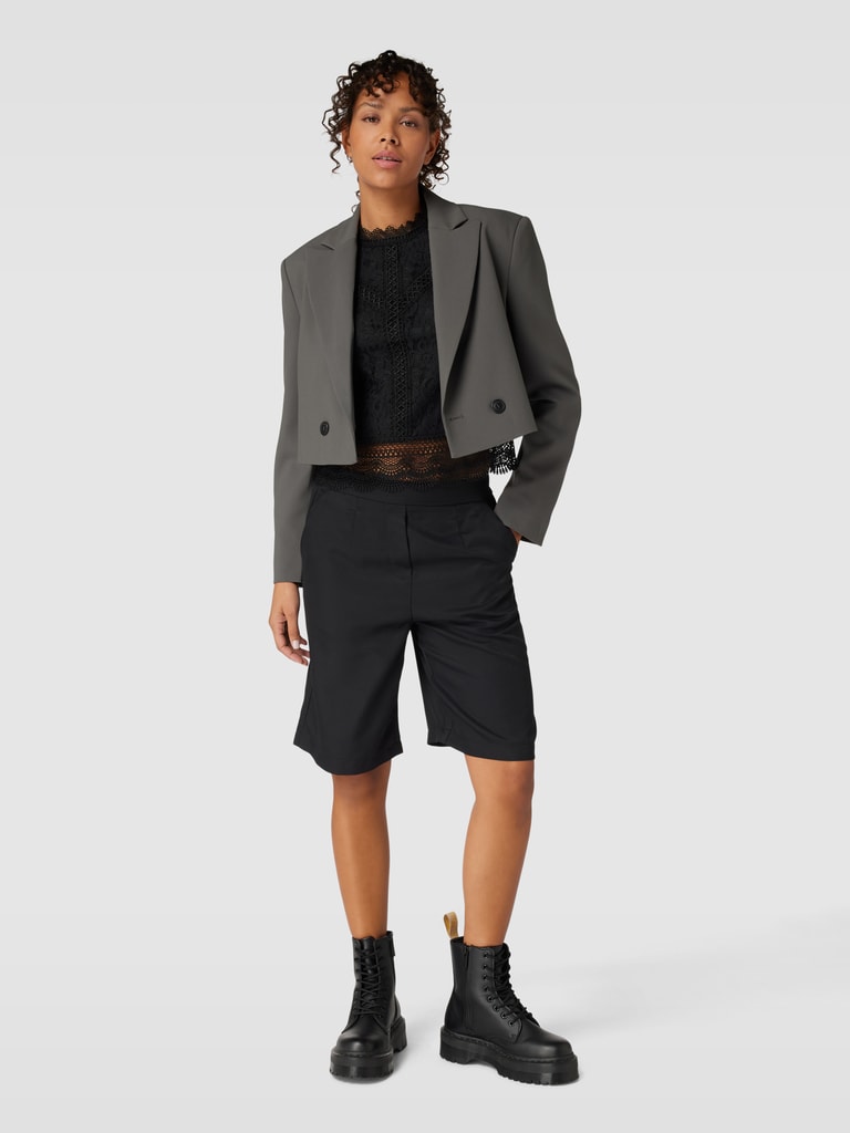 Only Pullunder mit Lochmuster Modell 'KARO' (black) online kaufen
