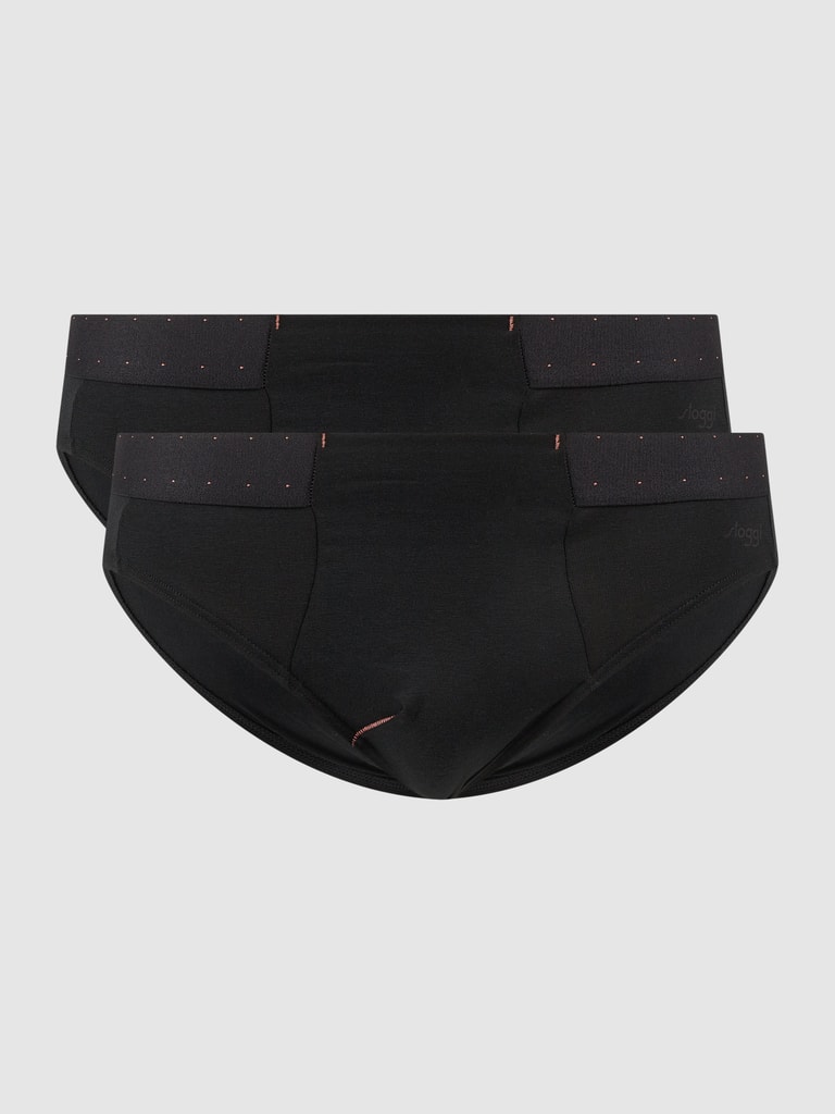 Kup online Sloggi Slipy z dodatkiem streczu w zestawie 2 szt. model ...