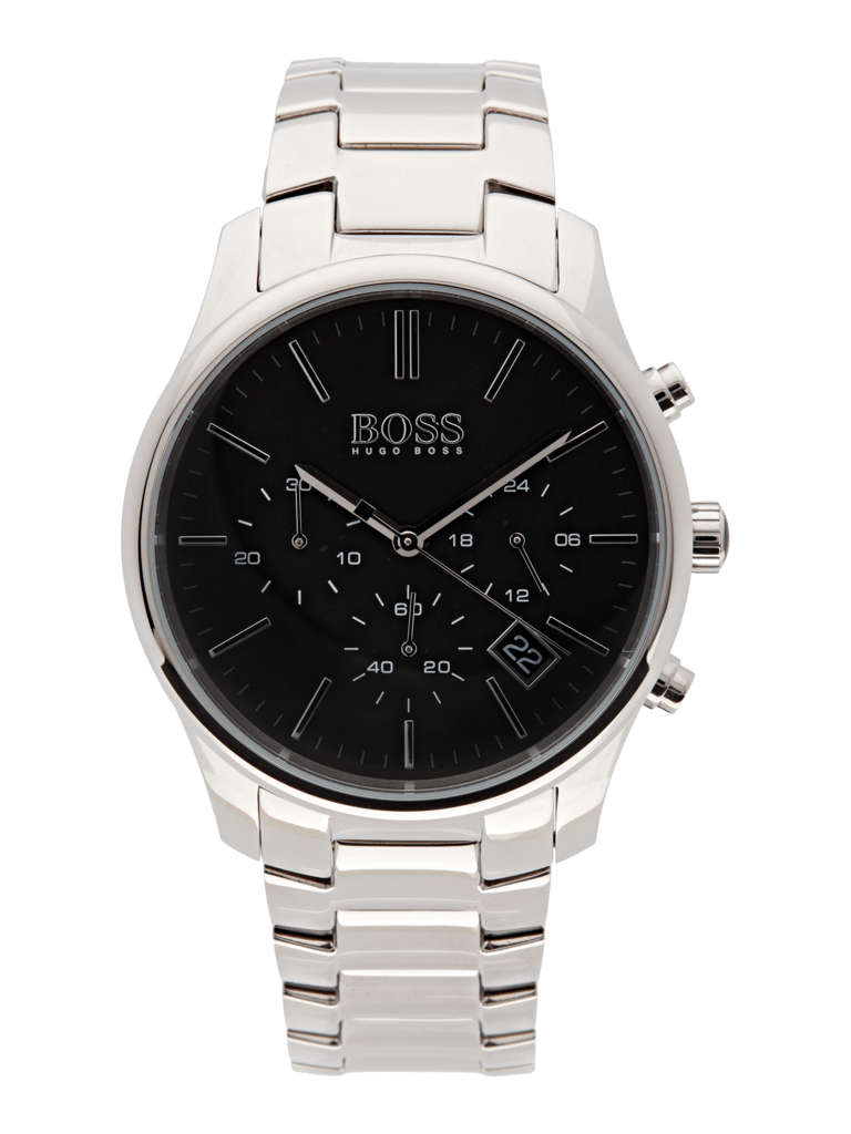 BOSS Chronograph aus Edelstahl (silber) online kaufen