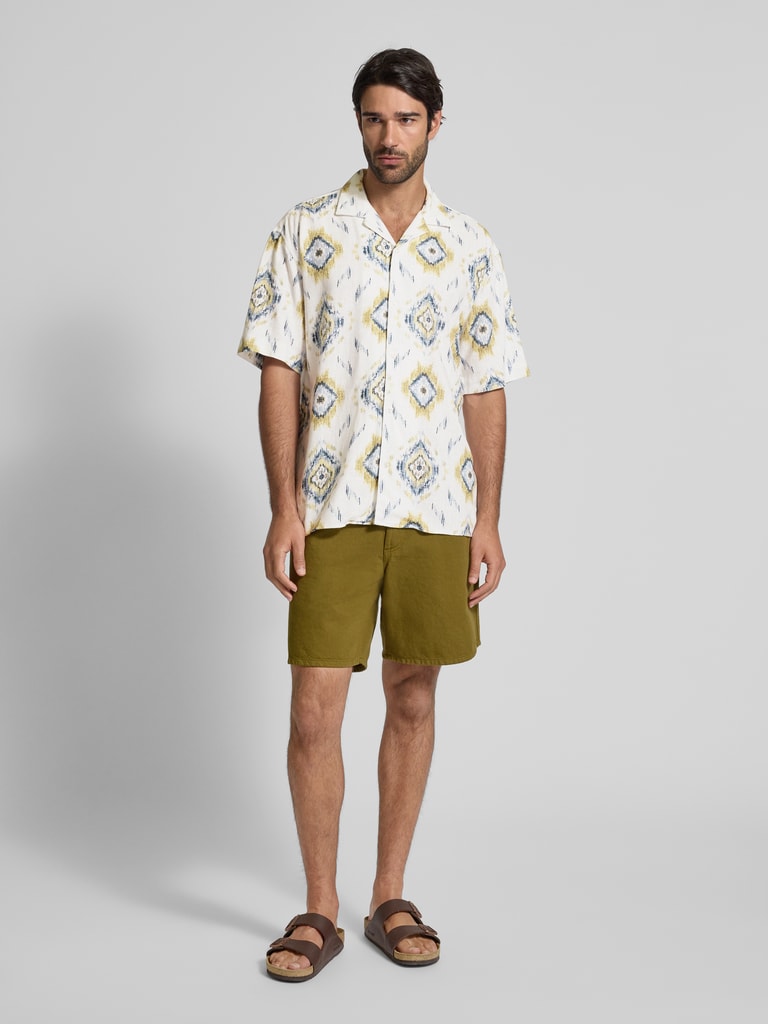 MCNEAL Freizeithemd aus Viskose-Leinen-Mix (offwhite) online kaufen
