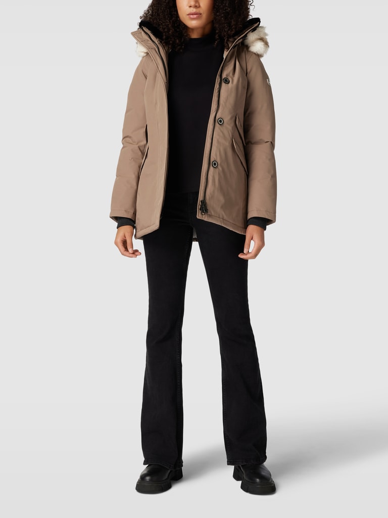 Wellensteyn Regular fit functioneel jack met imitatiebont, model 'ENTERPRISE' in zand online ...