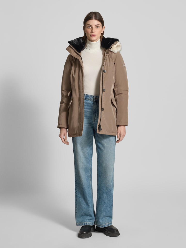 Wellensteyn Functioneel jack met imitatiebont, model 'ENTERPRISE' in zand online kopen | P&C