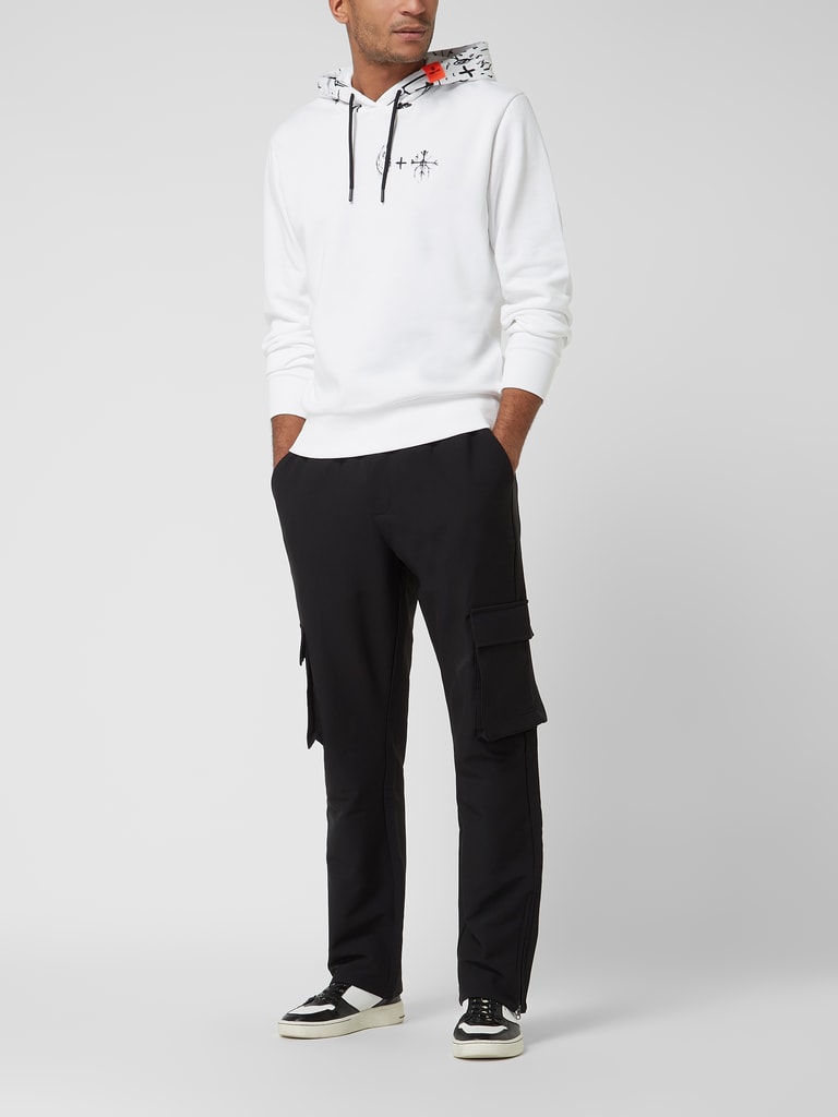 FIRE + ICE Hoodie van katoen, model 'Covell' in wit online kopen | P&C