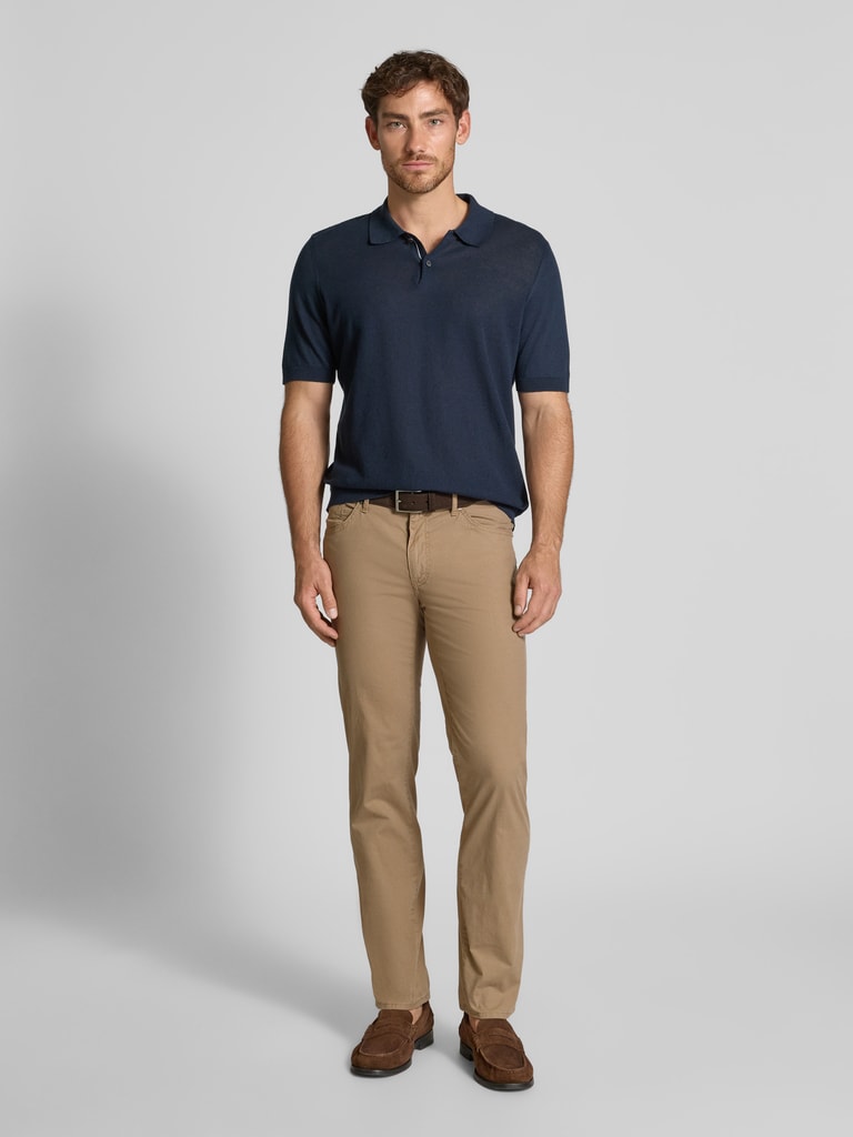 Brax Broek met achterzakken, model 'Cadiz' in camel online kopen | P&C