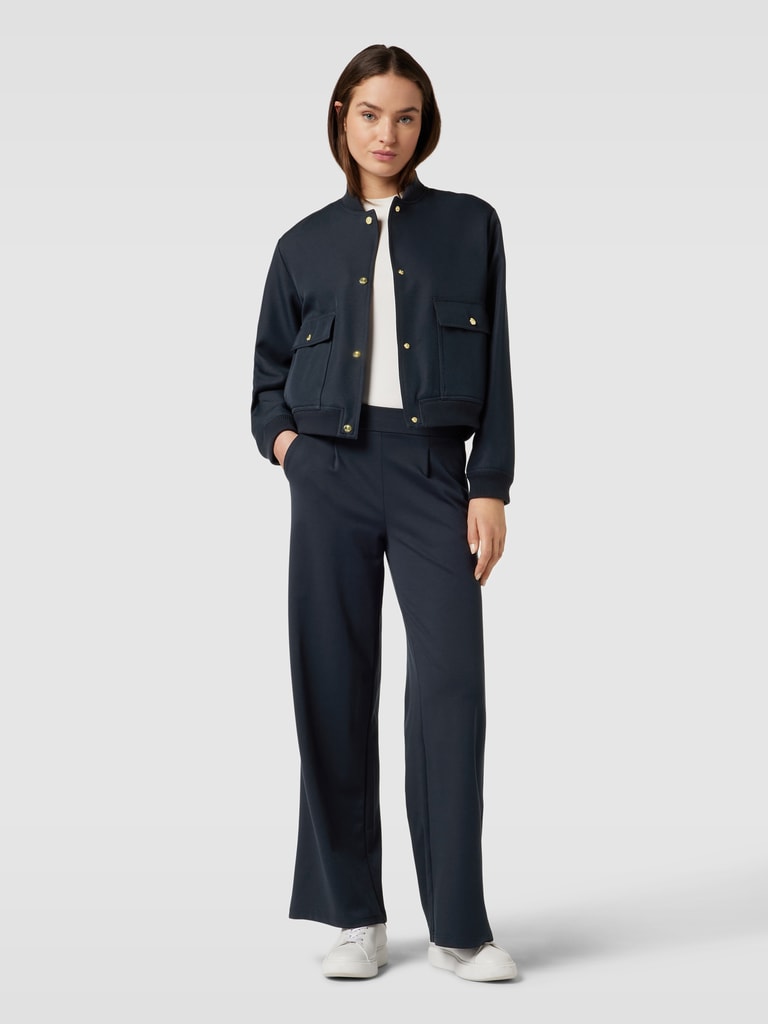 ICHI Hose mit weitem Bein Modell 'KATE' (marine) online kaufen