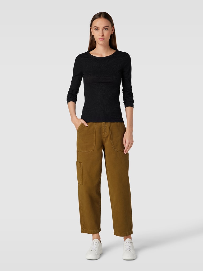 Mazine Jeans met cargozakken, model 'JALA' in leem online kopen | P&C