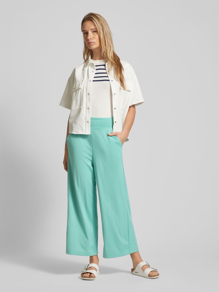 Soyaconcept Regular fit stoffen broek met verkort model, model 'Siham ...