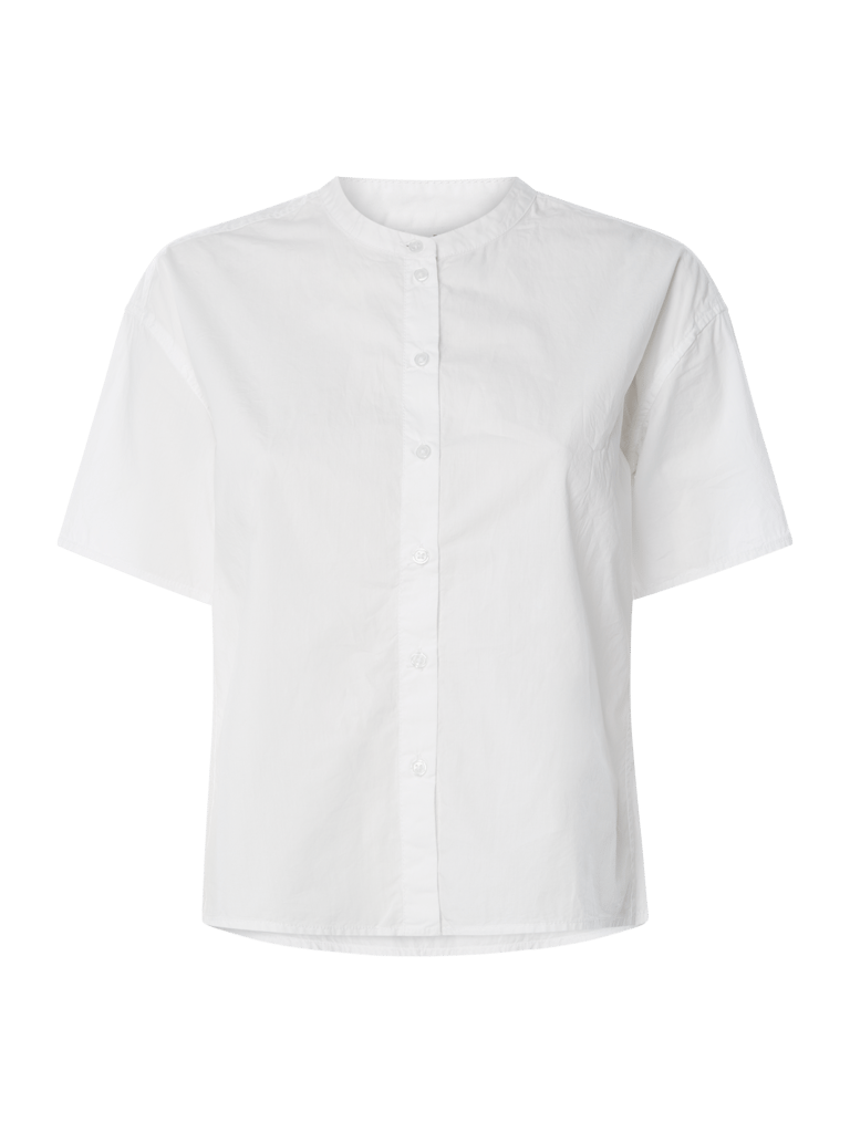 Jake*s Casual Bluse aus Baumwolle (weiss) online kaufen
