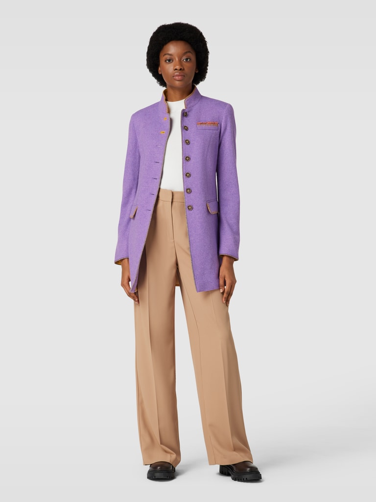 WHITE LABEL Blazer mit Stehkragen (flieder) online kaufen