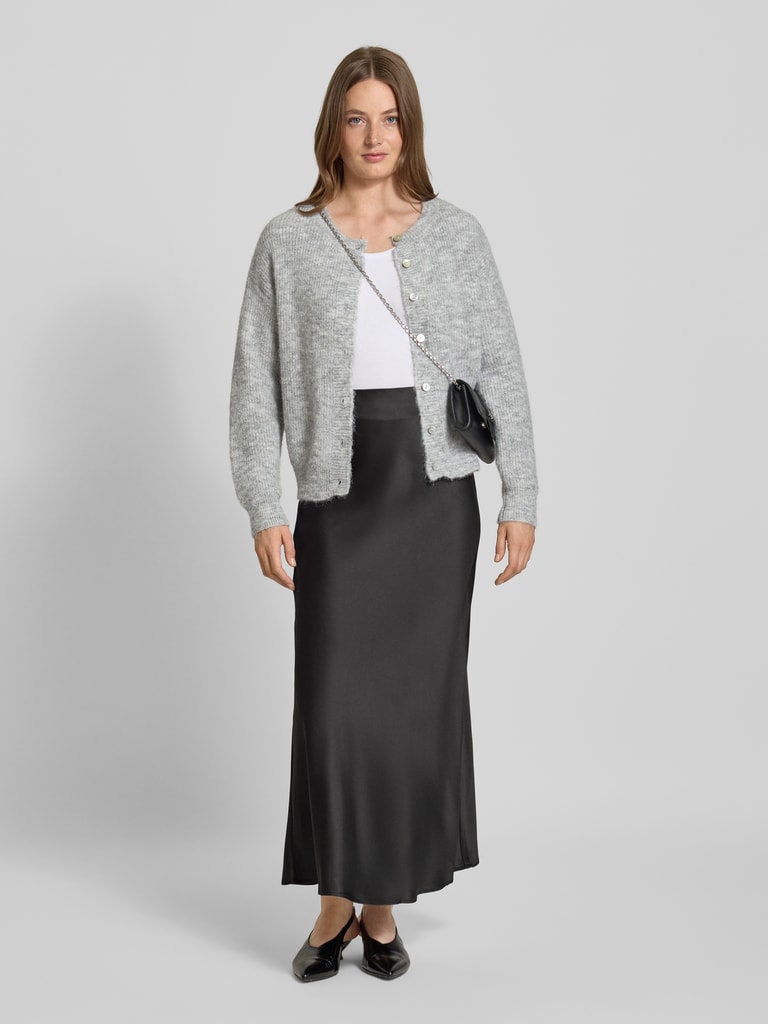 Vero Moda Ausgestellter Midi-Rock mit elastischem Bund Modell 'MERLE' (black) online kaufen