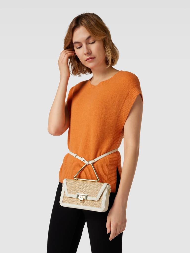 Weat Umhängetasche mit Flecht-Besatz Modell 'Big Toast' (weiss) online ...