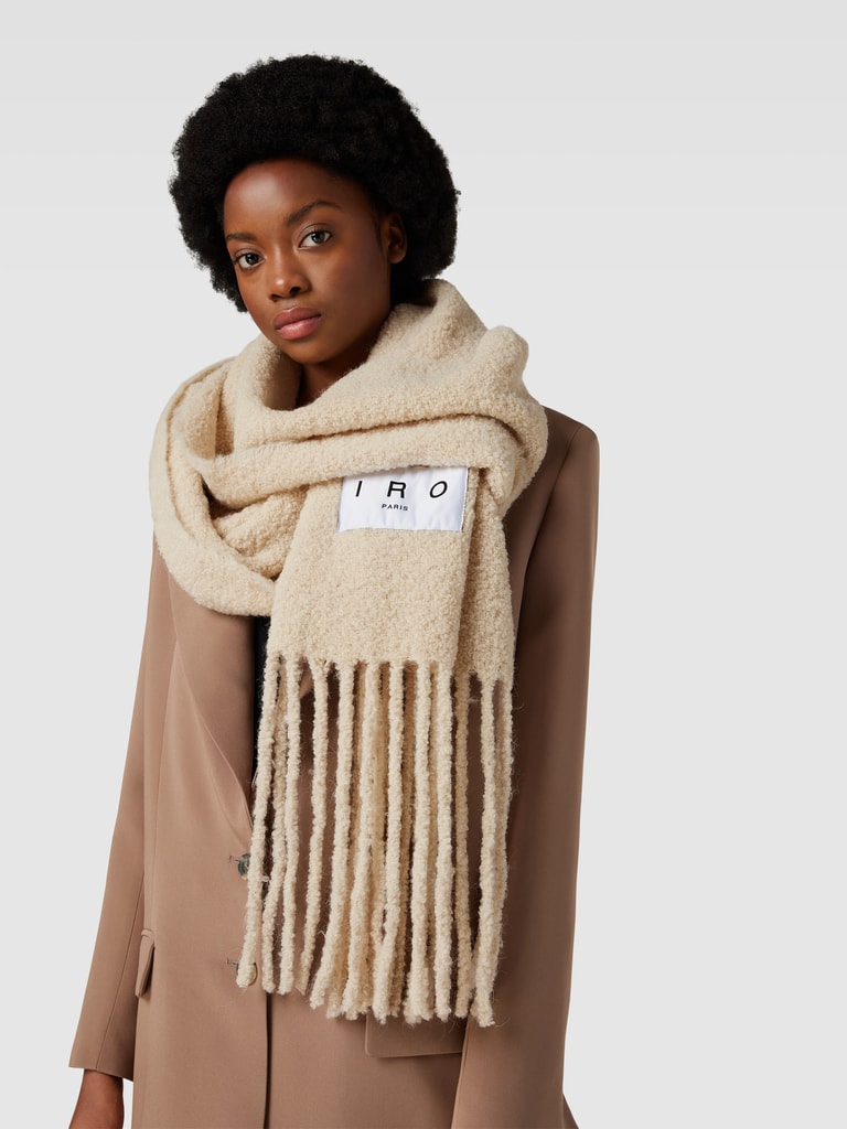 Iro Schal mit Fransen (beige) online kaufen