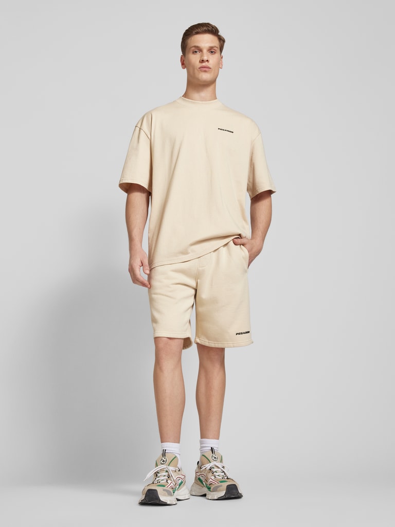 Pegador Oversized T-Shirt mit Logo (sand) online kaufen