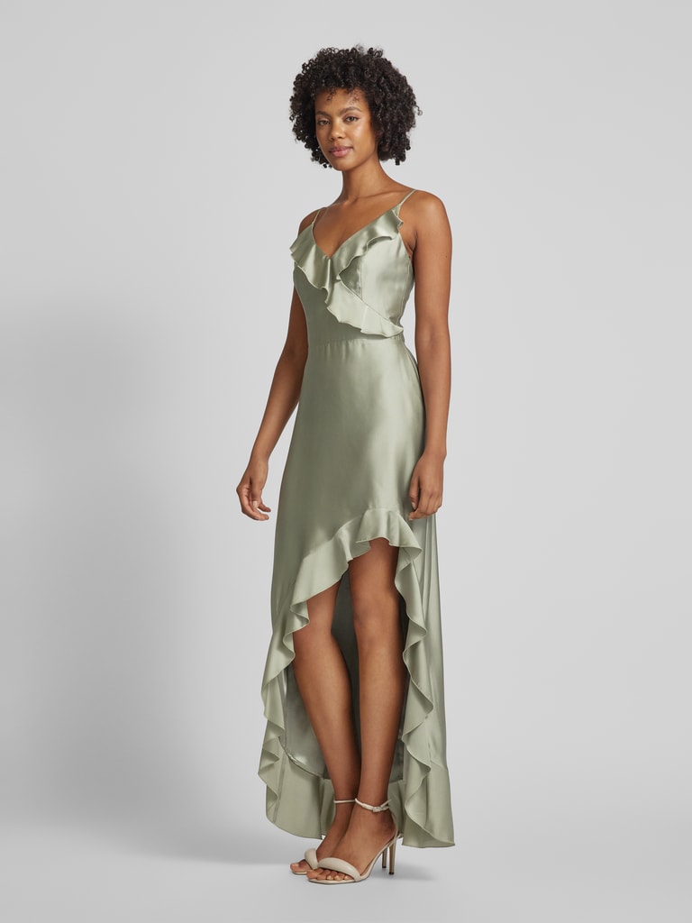 Swing Abendkleid mit Volants (schilf) online kaufen