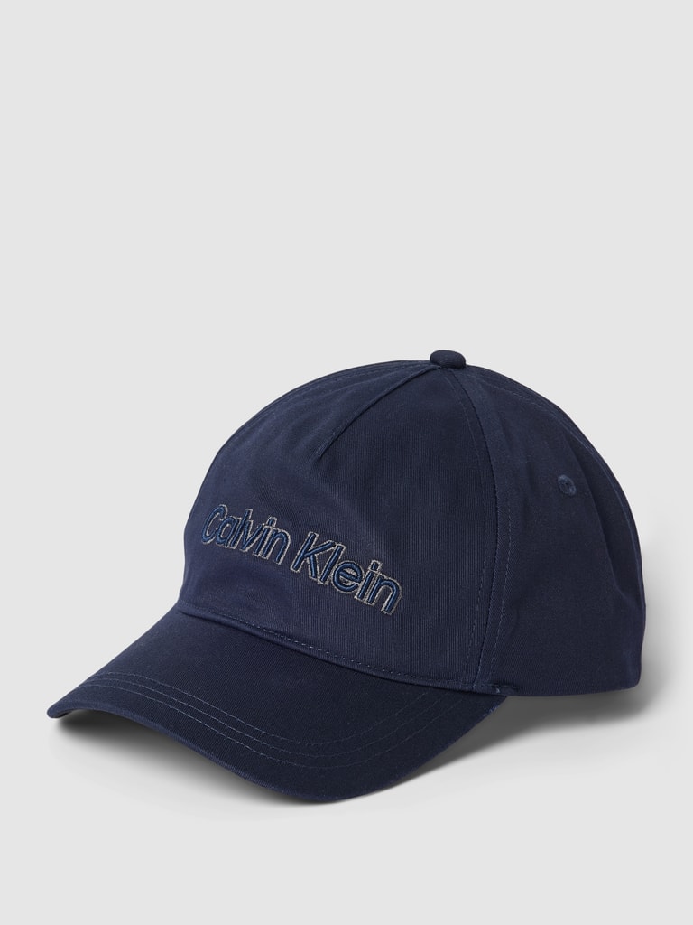CK Calvin Klein Base Cap mit Label-Detail (dunkelblau) online kaufen