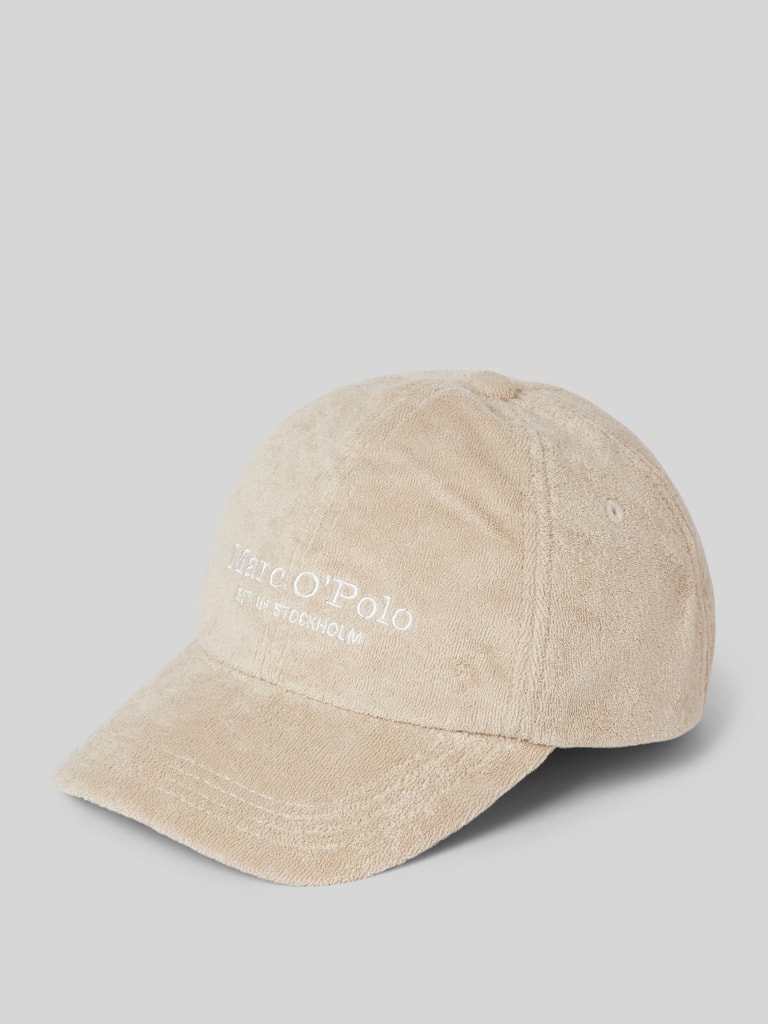 Marc O'Polo Basecap mit Label-Stitching (beige) online kaufen