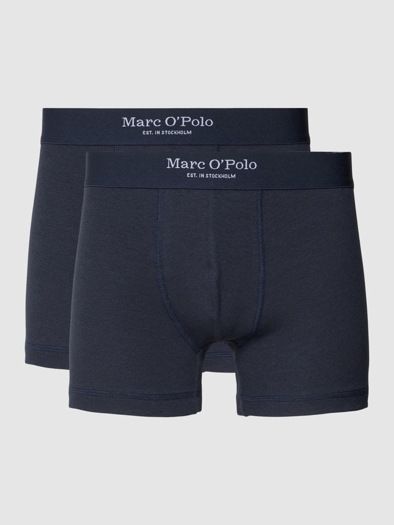 Marc O'Polo Trunks mit elastischem Logo-Bund Modell 'ICONIC' im 2er ...