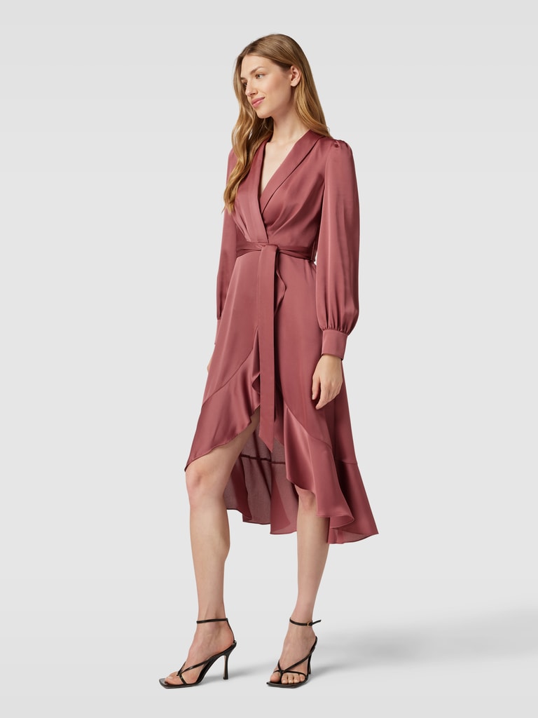 Jake*s Cocktail Cocktailkleid mit V-Ausschnitt (rostrot) online kaufen