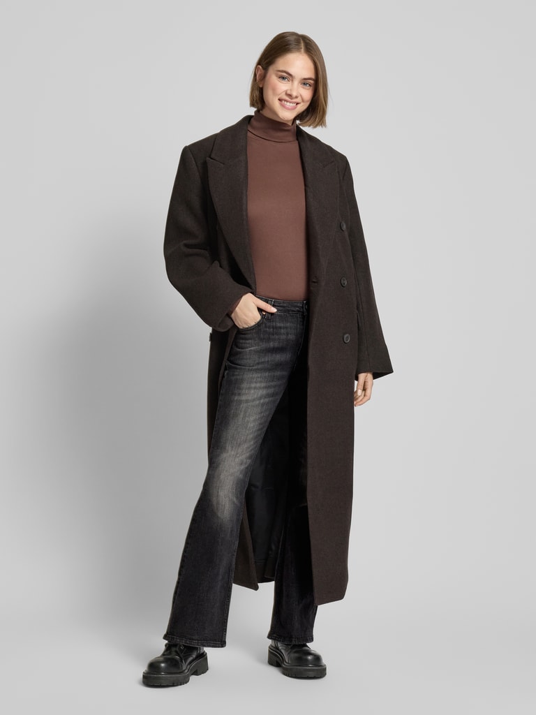 WEEKDAY Flared Jeans aus Baumwoll-Mix (black) online kaufen