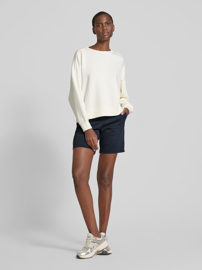 ICHI Regular Fit Shorts mit Bundfalten Modell 'Kate' (marine) online kaufen