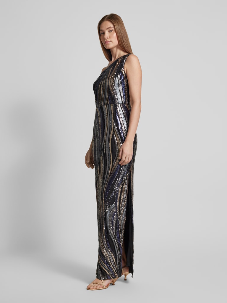 Kup online Adrianna Papell Sukienka wieczorowa na jedno ramię z ...