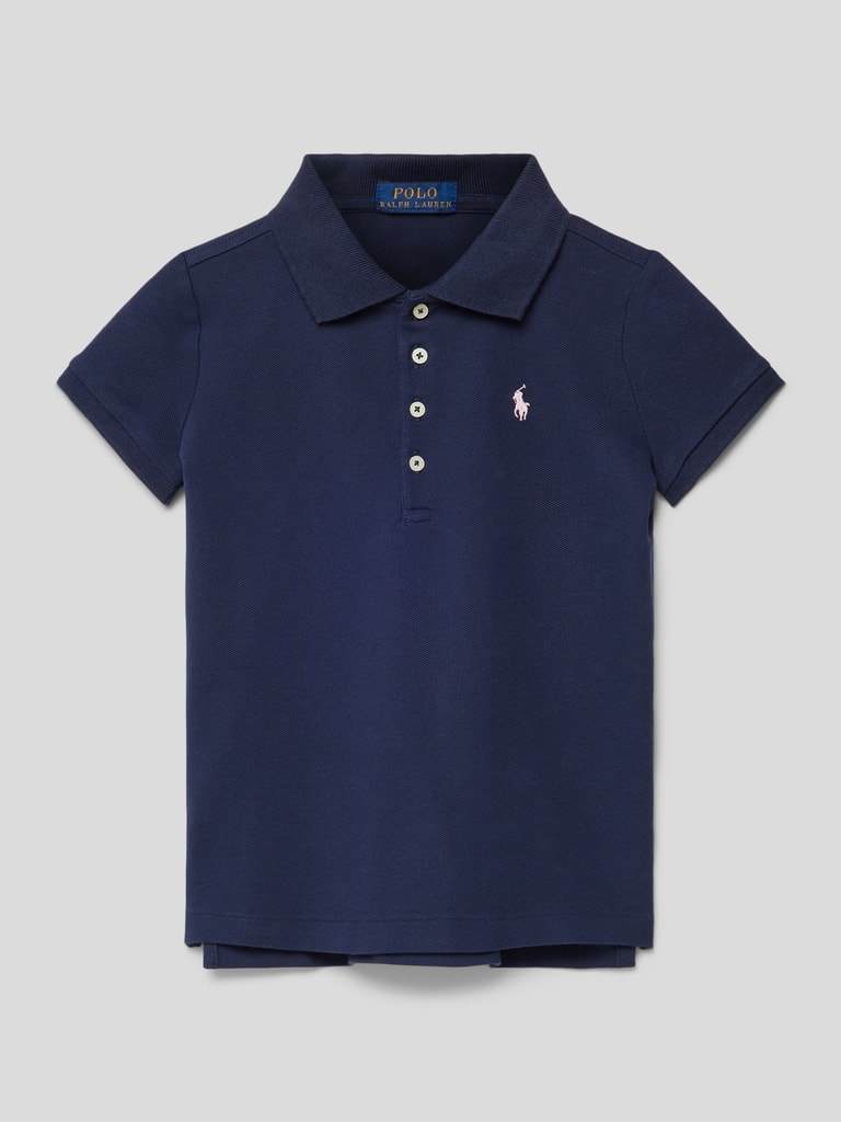 Polo Ralph Lauren Kids Poloshirt mit Logo-Stitching (marineblau) online ...