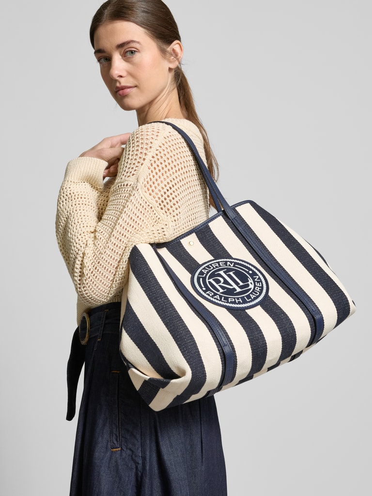 Lauren Ralph Lauren Shopper aus reiner Baumwolle Modell 'EMERIE ...
