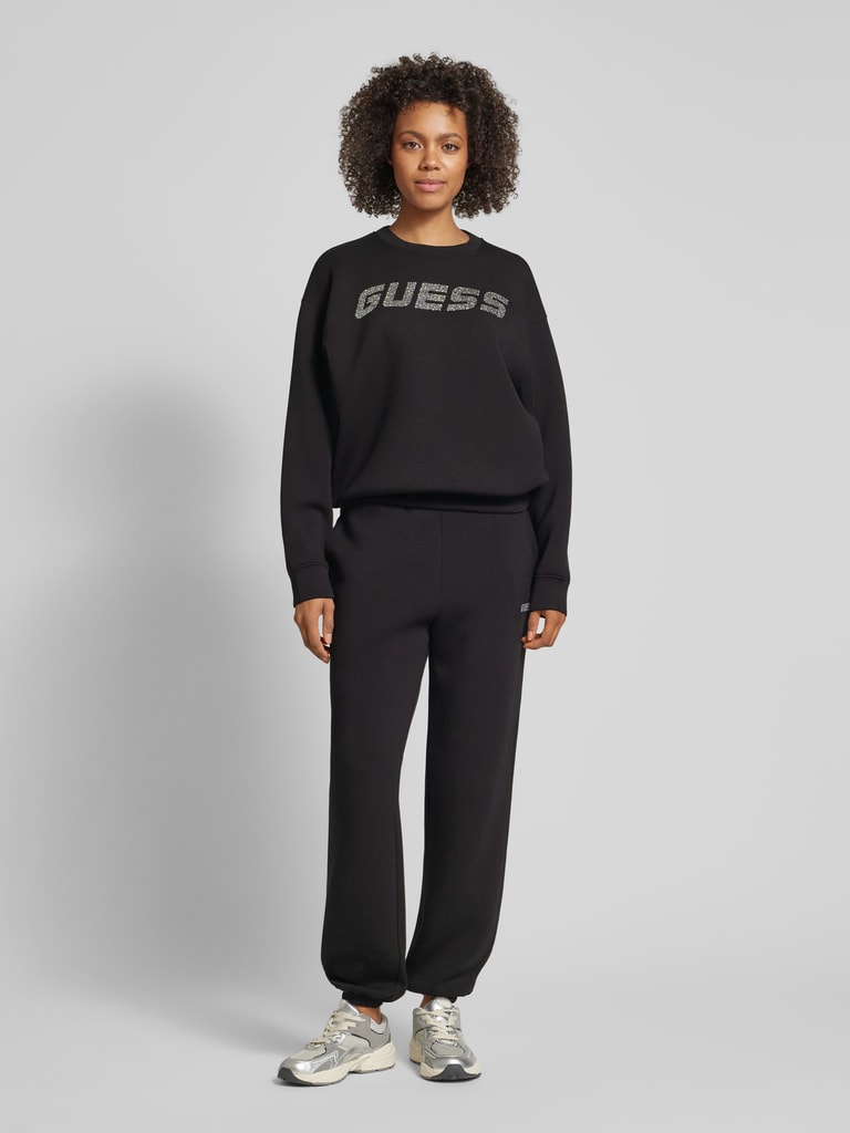 Guess Activewear Tapered Fit Sweatpants mit Label-Print Modell 'CECILIA ...