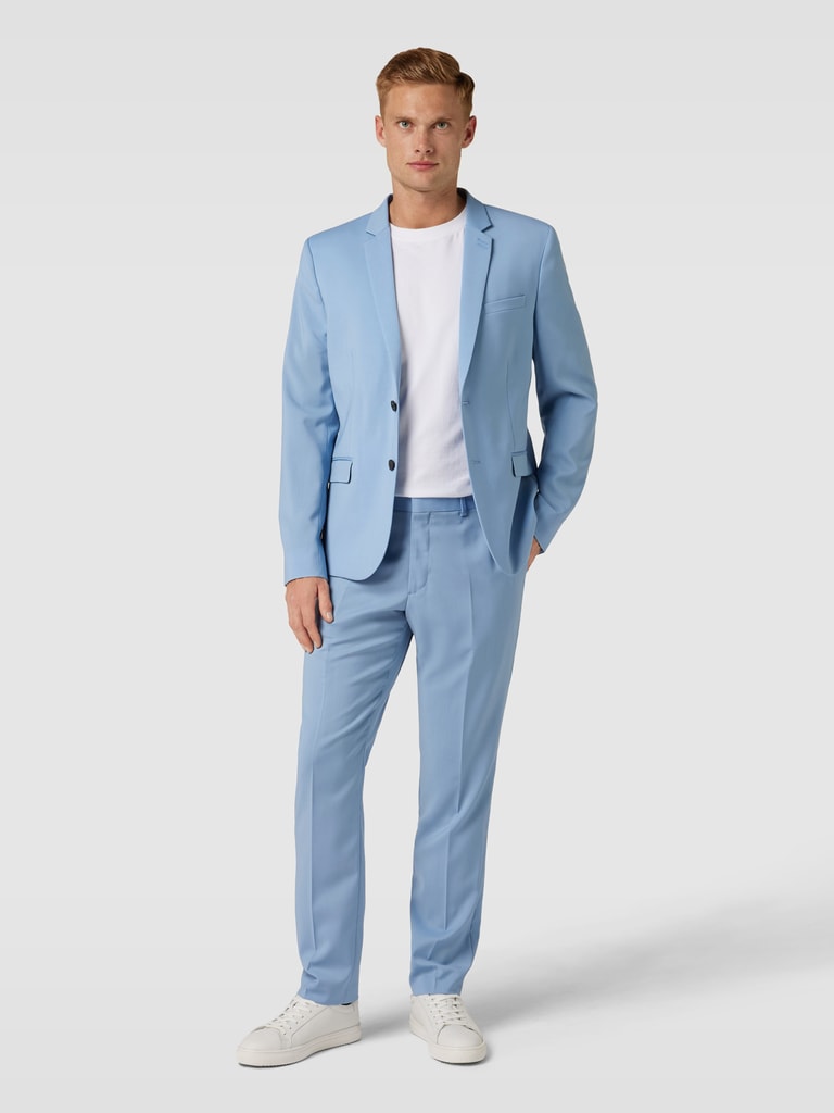 THE KOOPLES 2-Knopf-Sakko aus reiner Wolle Modell 'VESTE' (hellblau ...