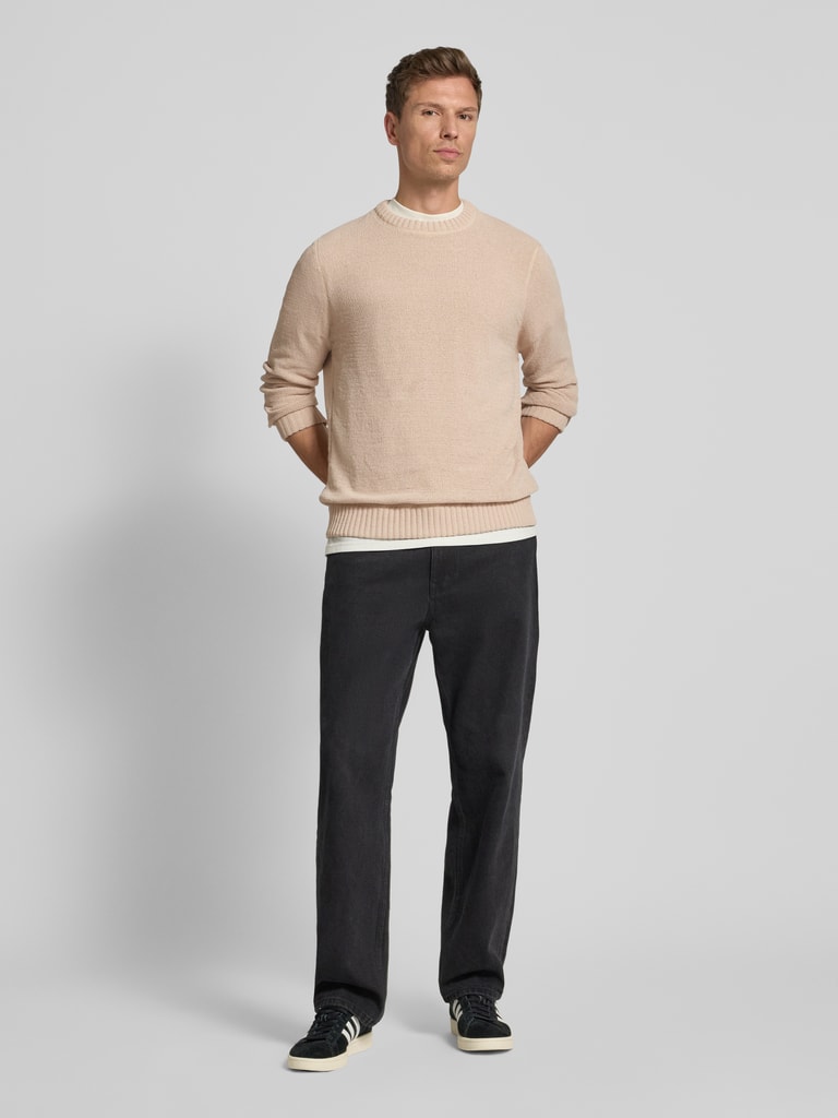 ONLY & SONS Regular fit gebreide pullover met ronde hals, model 'ETHAN ...