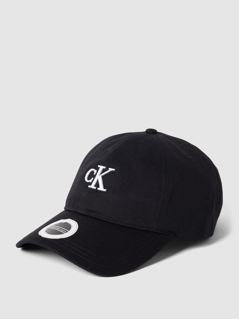 Calvin Klein Jeans Cap mit Label-Stitching (black) online kaufen