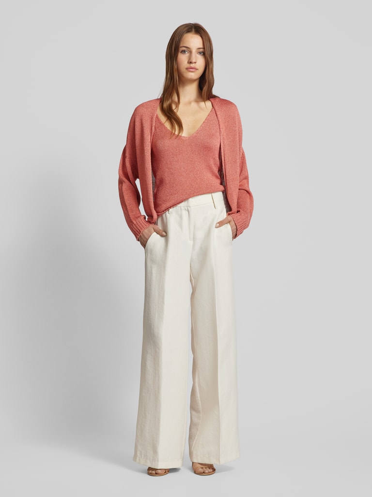Stefanel Cardigan mit offener Vorderseite (altrosa) online kaufen